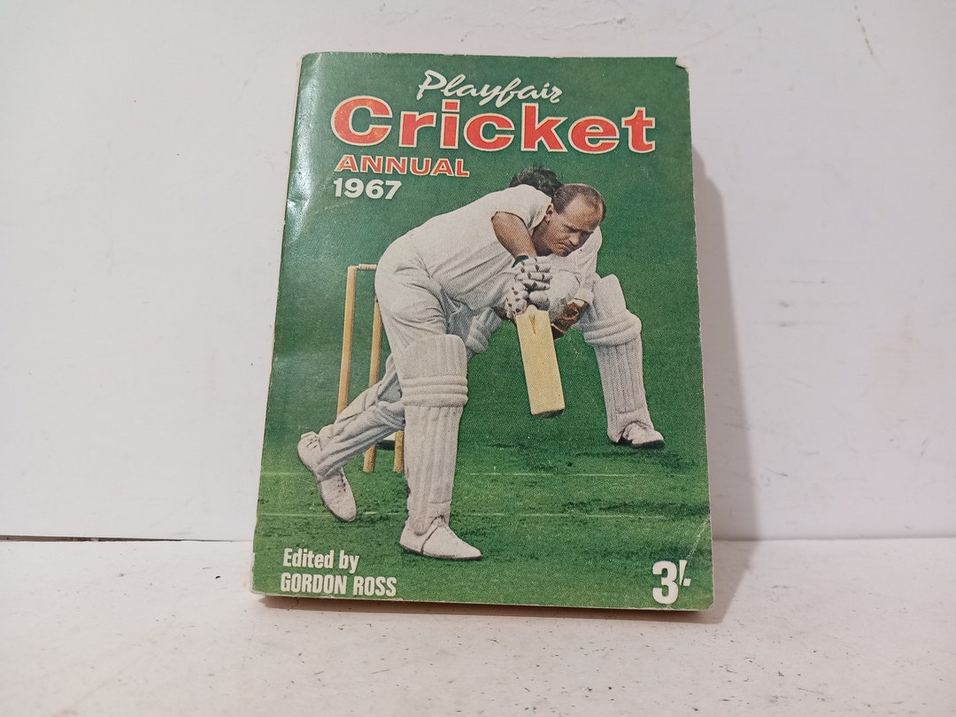 Playfair Cricket Annual 1967 Gordon Ross Paperback Book 224 Pages - Etsy