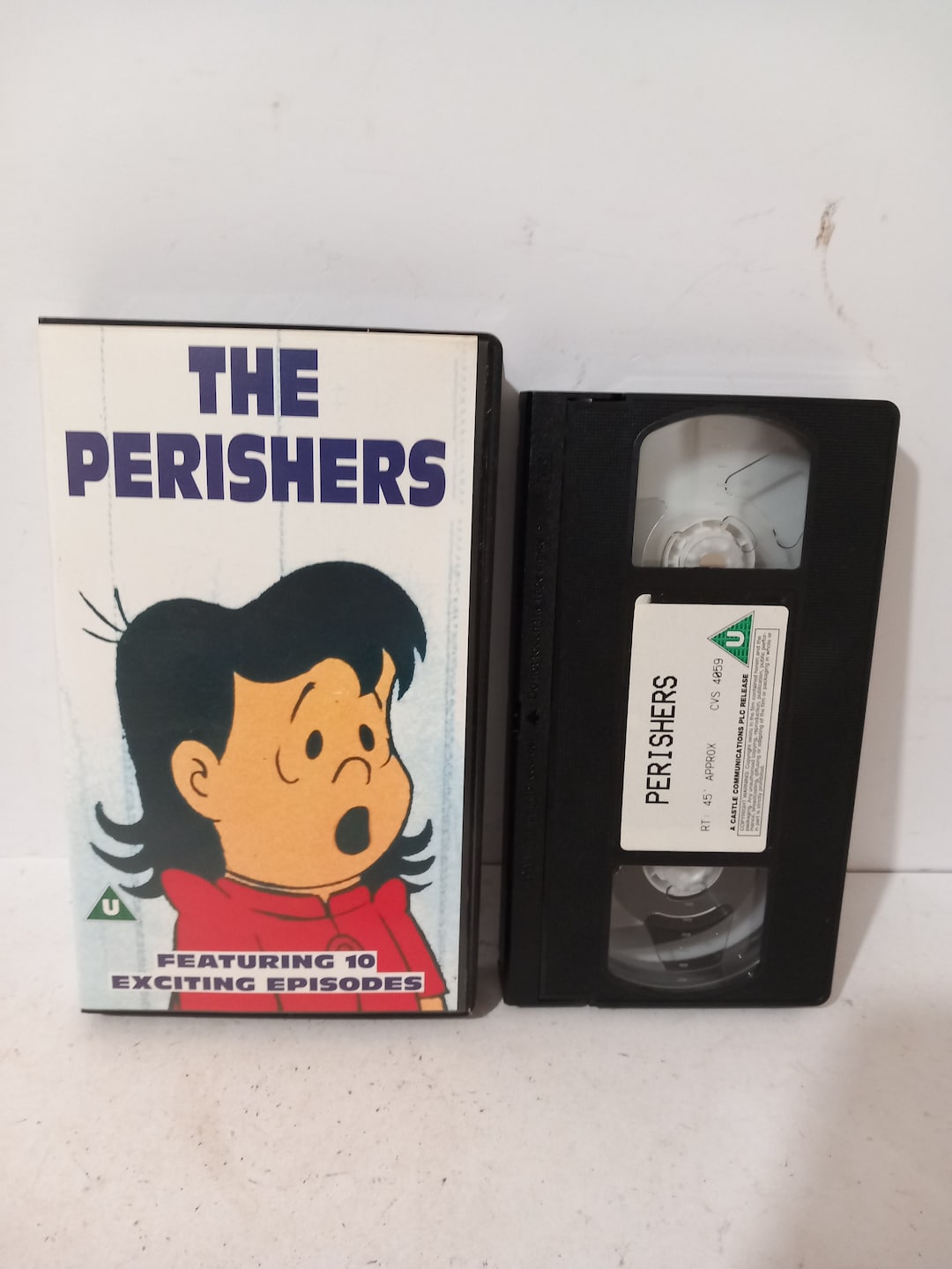 Rare Childrens VHS Video Tape the Perishers 10 Episodes on One Tape ...