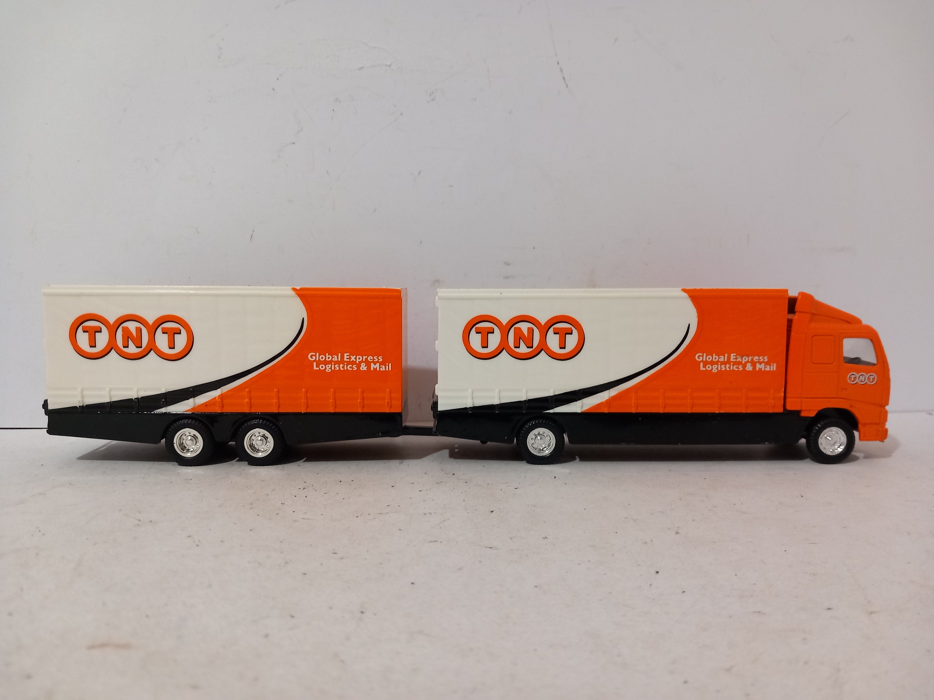 Corgi Superhaulers Scania Lorry Truck With Trailer TNT Couriers Orange ...
