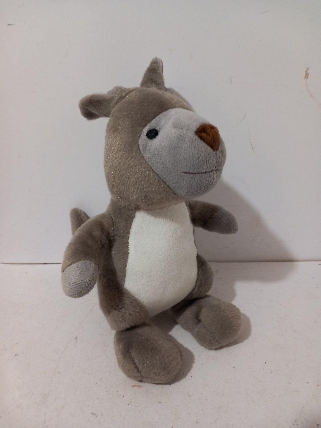 Skippy the Bush Kangaroo Children's Soft Toy Plush Comforter Stuffed ...