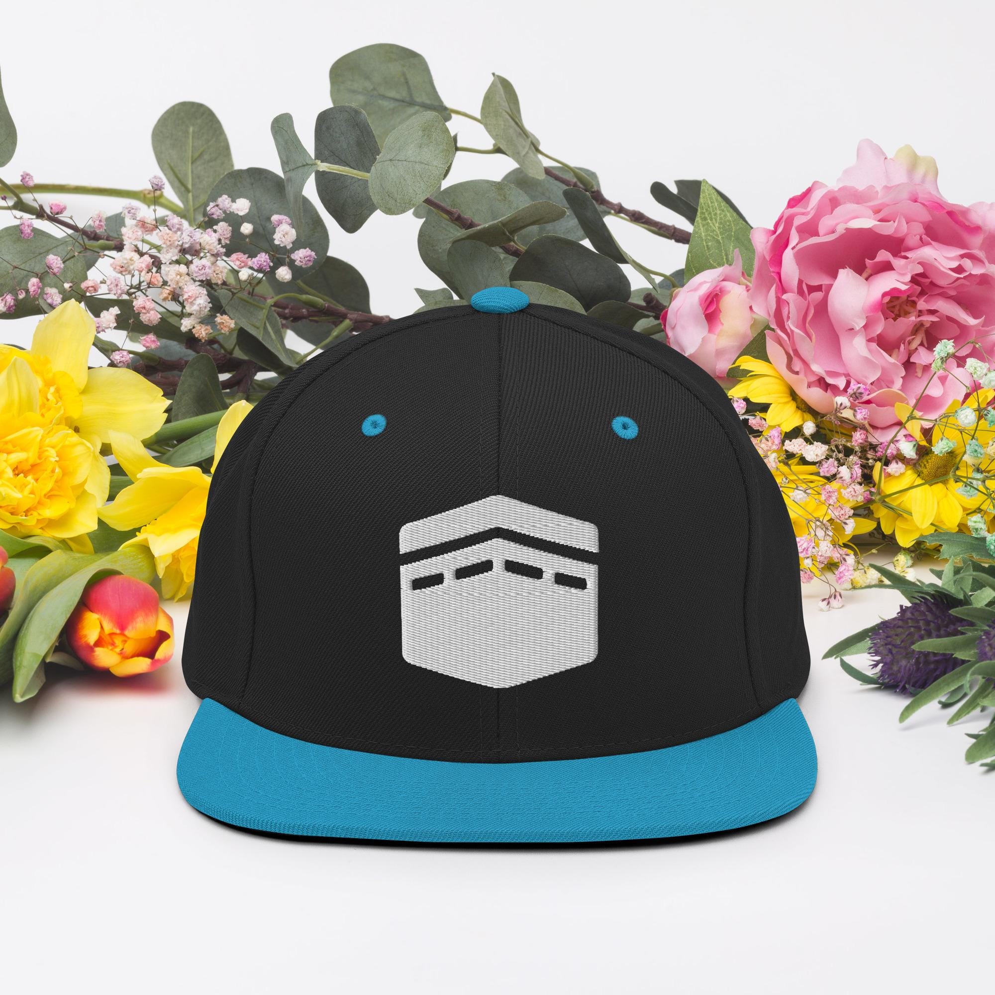 Islamic Kaaba Embroidered Snapback Hat Islamic Hats Eid Gifts - Etsy