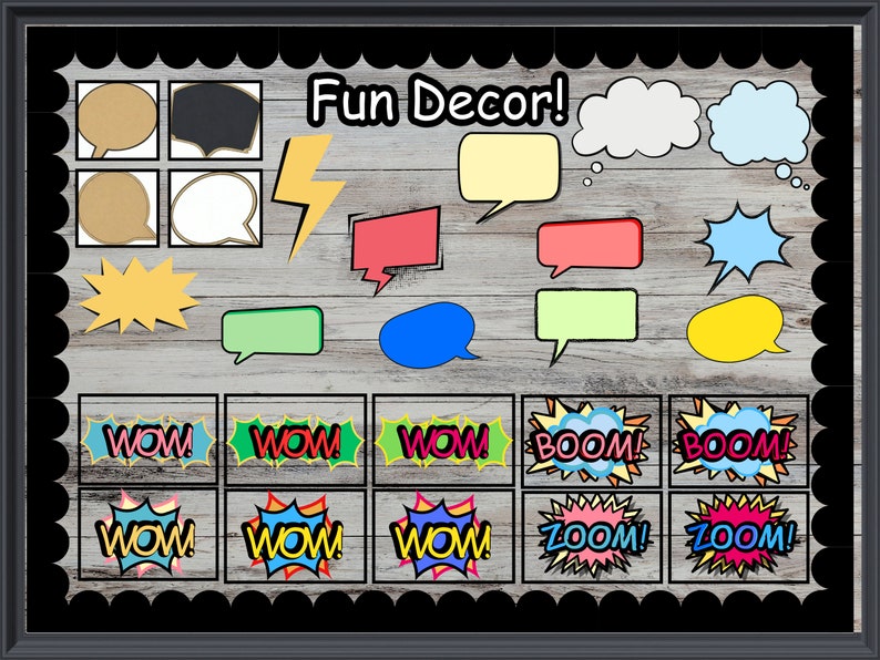 Comic Book Superhero Classroom Newsletter | Comic Book Meet the Teacher ...