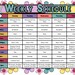 Colorful Meet the Teacher Bundle | Class Newsletter | Classroom Menu ...