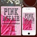 All Text Editable Pink Invitation | Hot Pink Invitation | Hen Party ...
