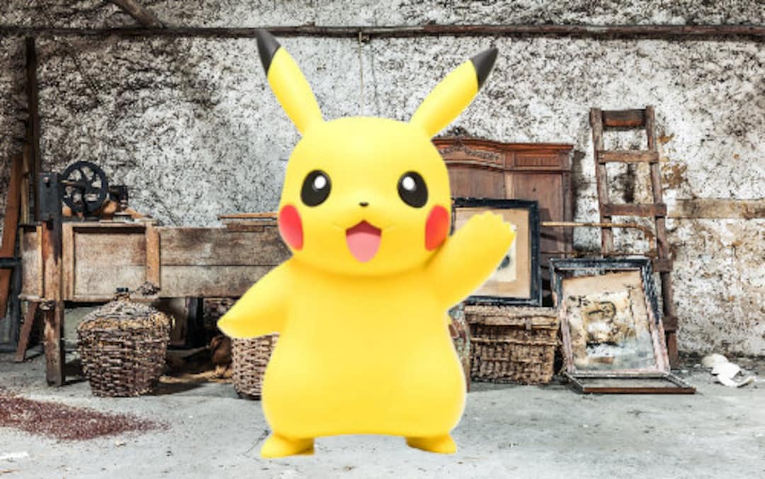 Pikachu Figurine (30 Cm) - Etsy
