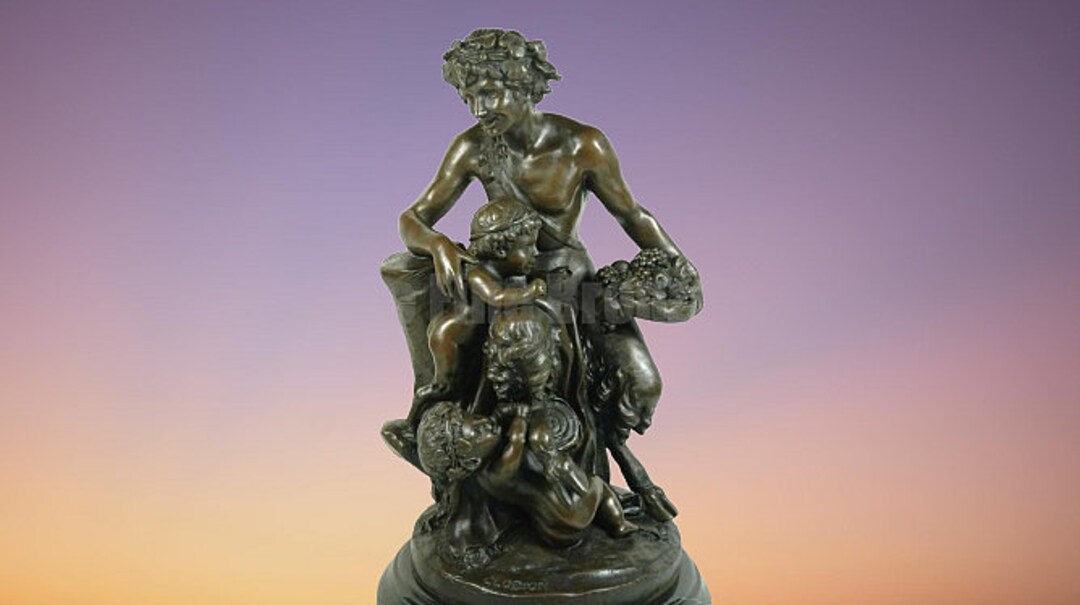 Bronze Sculpture MALE SATYR - Etsy