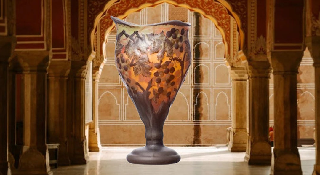 Vintage Vase Galle Type - Etsy