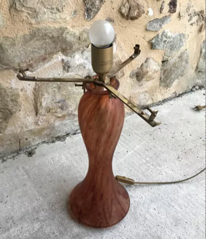 Lamp Decoration Pate De Verre / Lamp Glass Decoration - Etsy