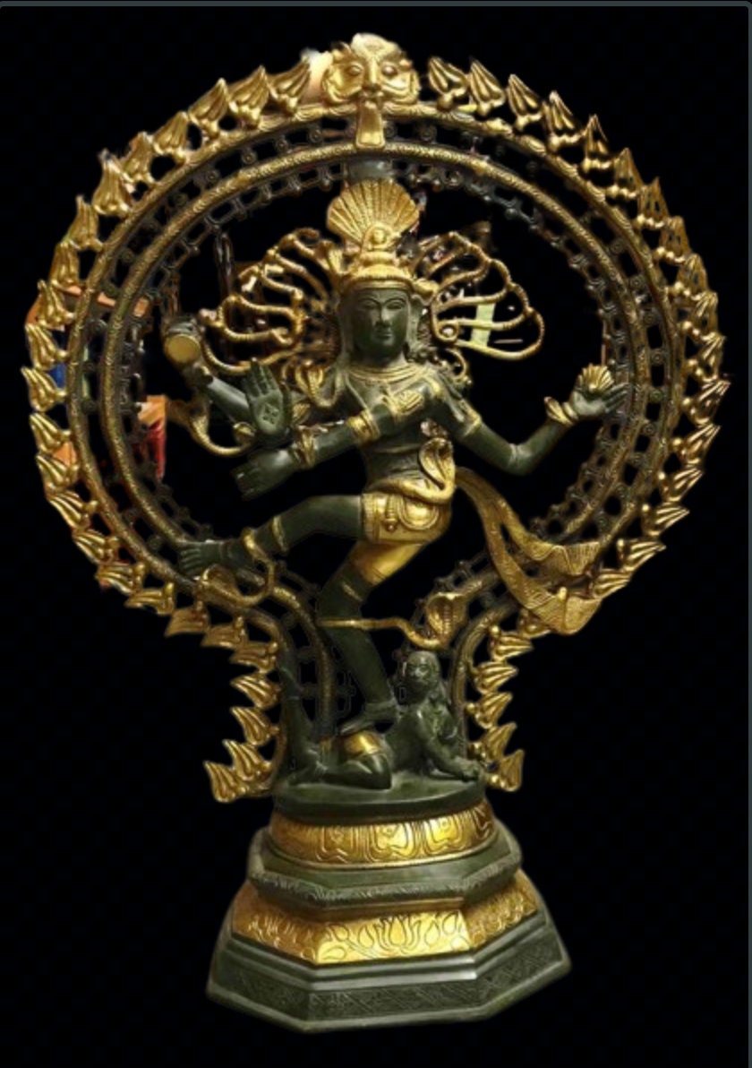 Ferris Wheel of Shiva NATARAJA in Bronze H: 73 Cm - Etsy