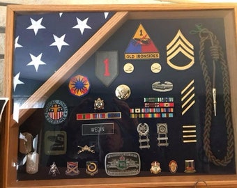 Air force shadow box | Etsy