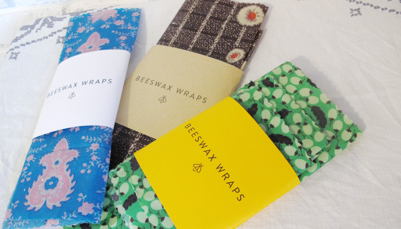 PRINTABLE Beeswax Wrap Package Sleeve Belly Band - Downloadable PDF ...