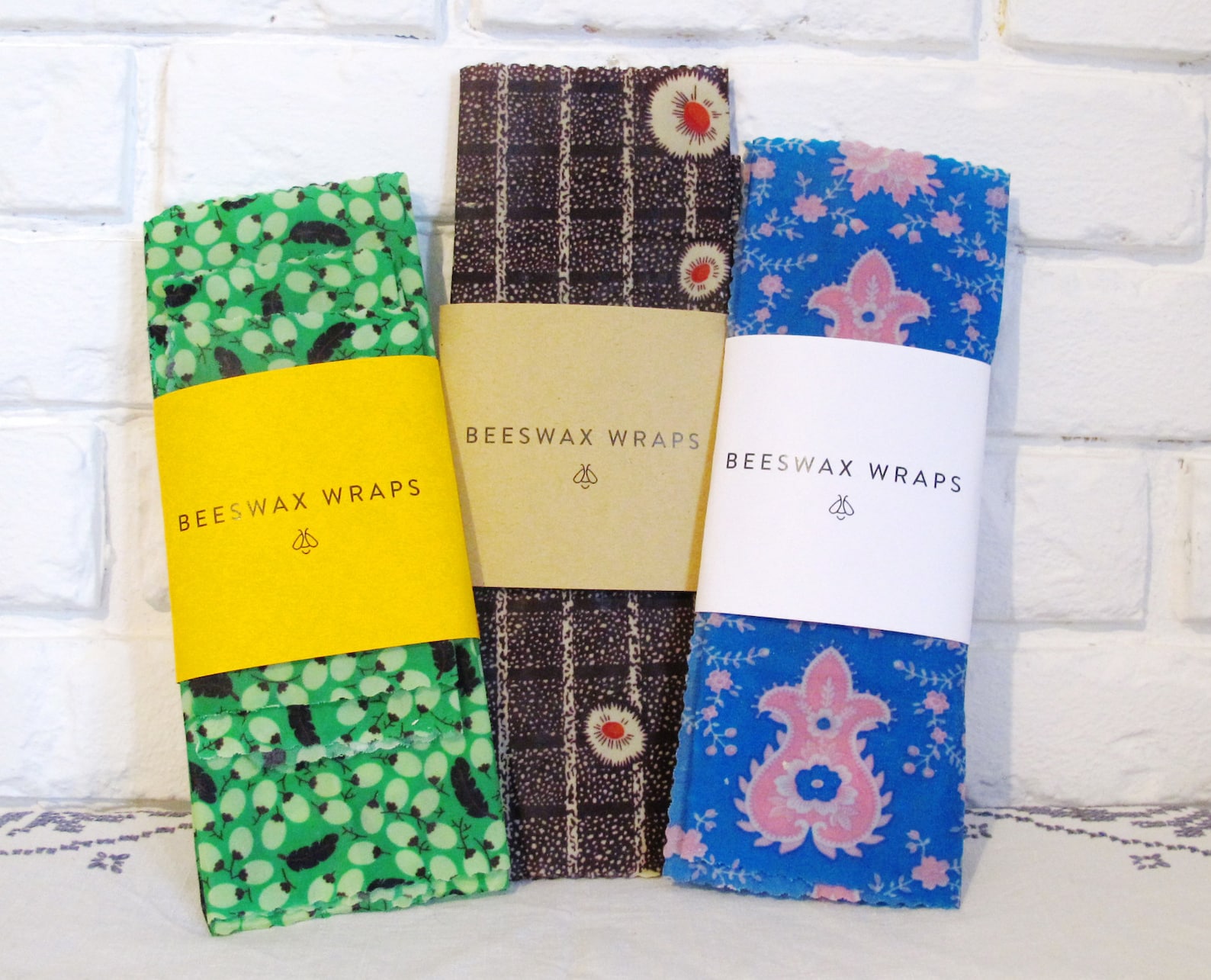 PRINTABLE Beeswax Wrap Package Sleeve Belly Band - Downloadable PDF ...