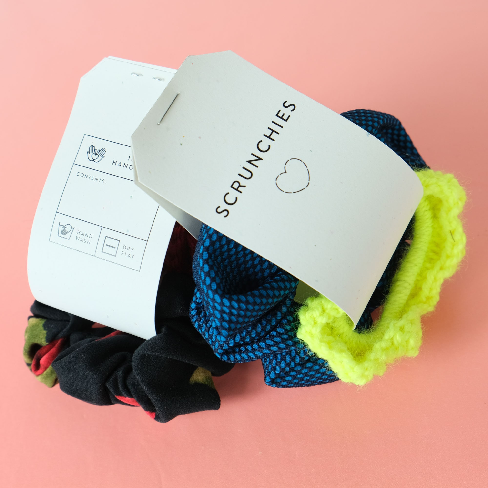 PRINTABLE Scrunchie Scrunchies Tag Labels Knit Crochet Sewn - Etsy España