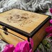 Sugar Skull Pyrography Storage Box - Etsy