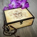 Sugar Skull Pyrography Storage Box - Etsy