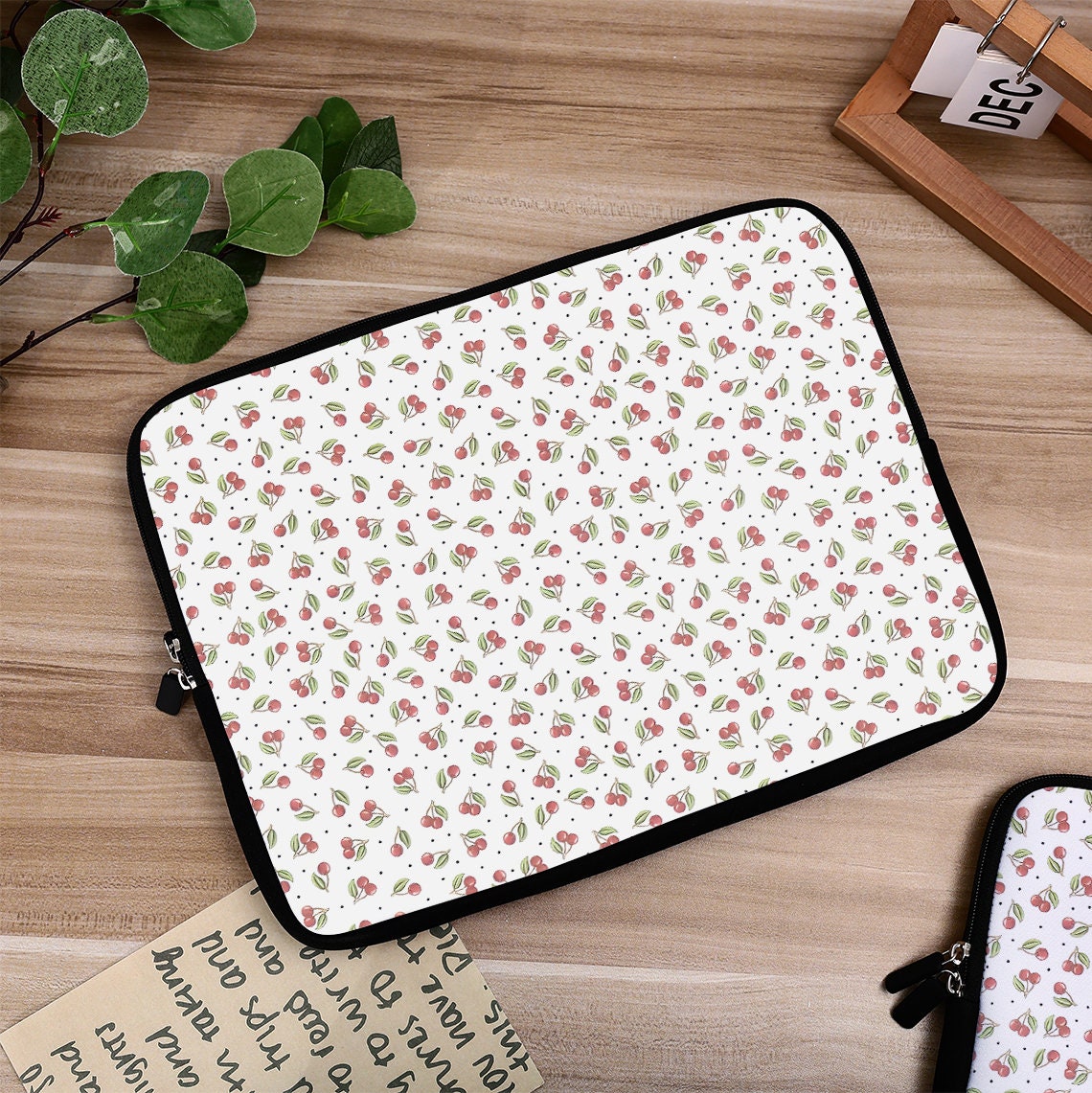 Cute Cherry Fruit Laptop Sleeve iPad Sleeve macbook Air 13 15 Pro 13 14 15 16 Inch Case laptop Case Bag ipad Bag Air 4 5 Pro 11 12.9 Case Etsy