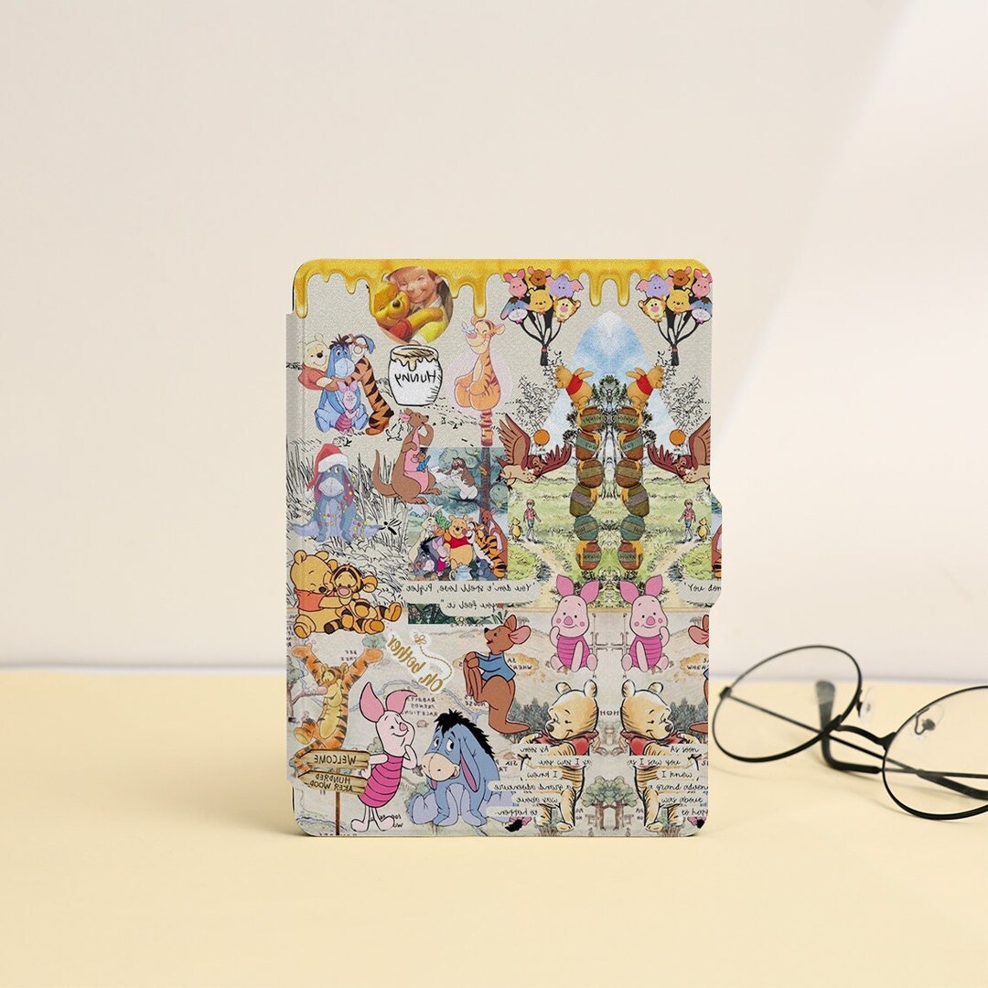 Cute Winnie the Pooh Kindle Paperwhite Case, Personalized Kindle ...