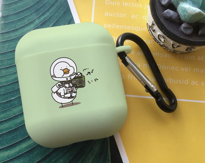 Spaceman Duck Playing Music Colorful Airpods Pro 2 Case Cover With ...