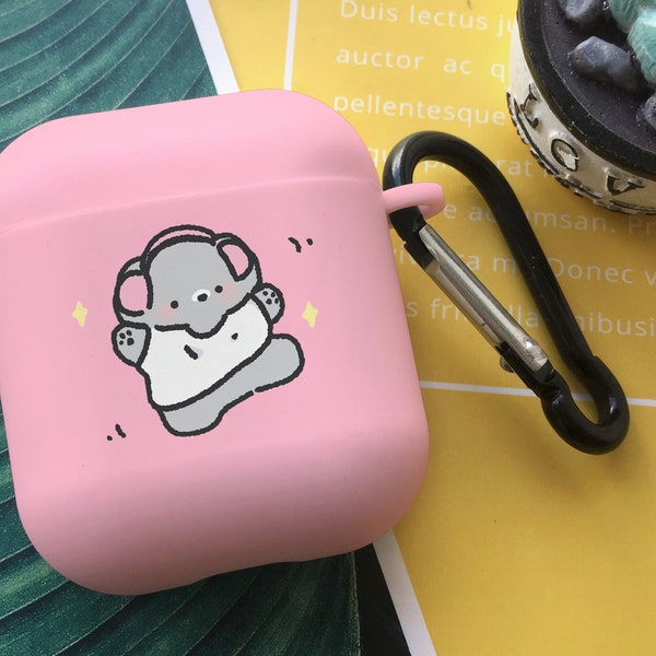 Cute Bear AirPod Case - Etsy