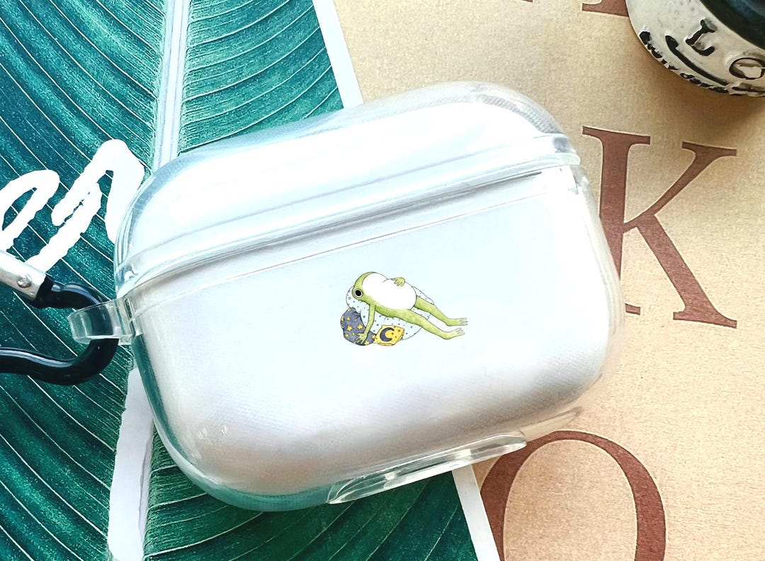 Frog is Sleeping Cute Colorful Airpods Pro2 Case Cover With Keychain ...