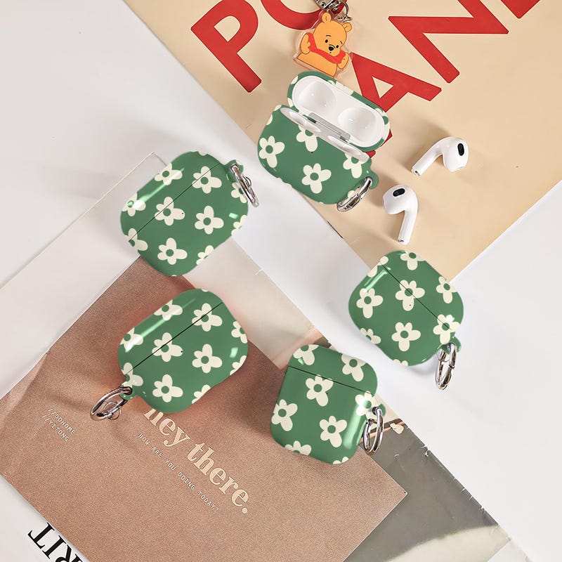 AirPod pro 4th generation cute flower cases - Etsy.de