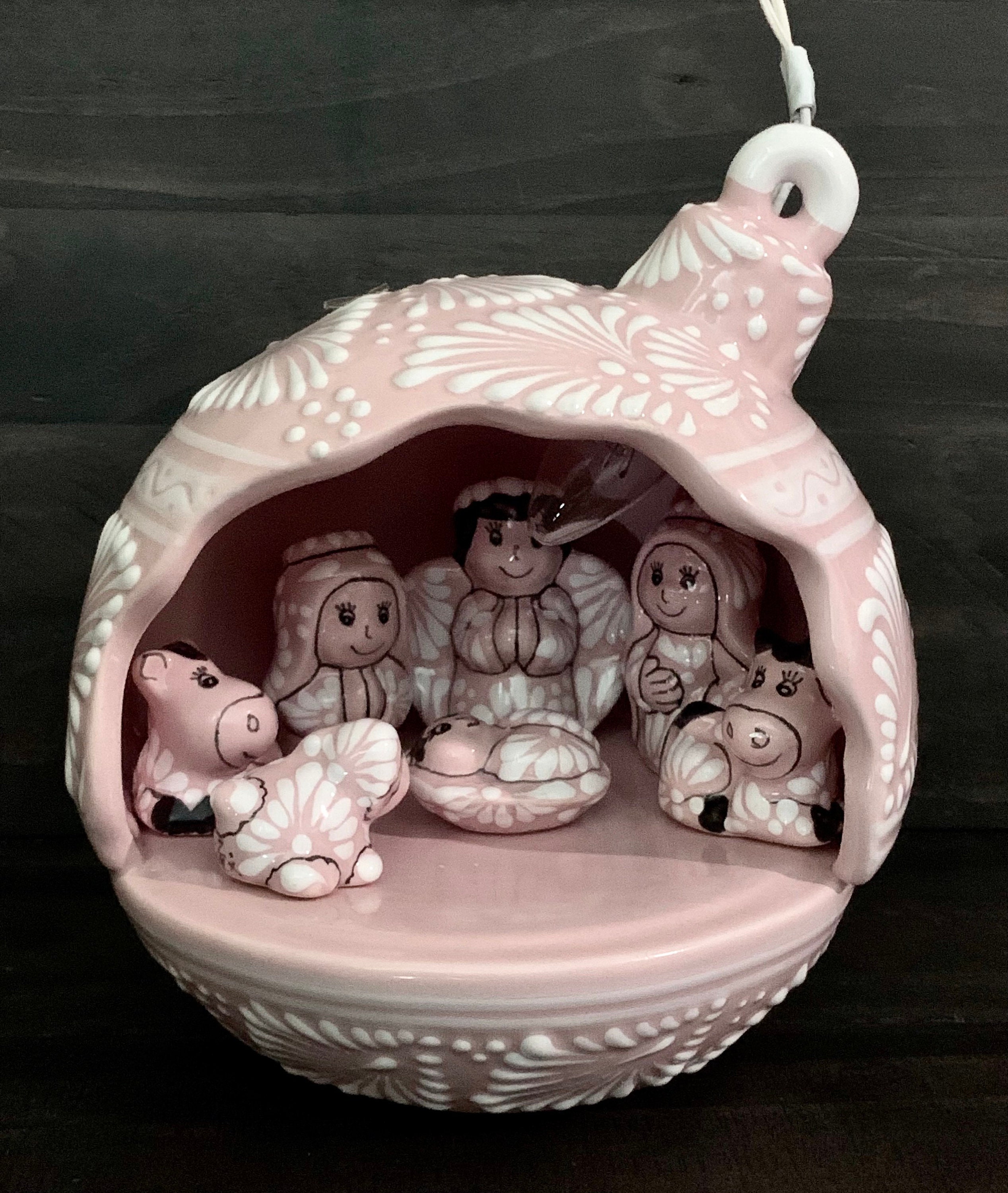 Talavera Christmas Nativity Set, Christmas Sphere - Etsy