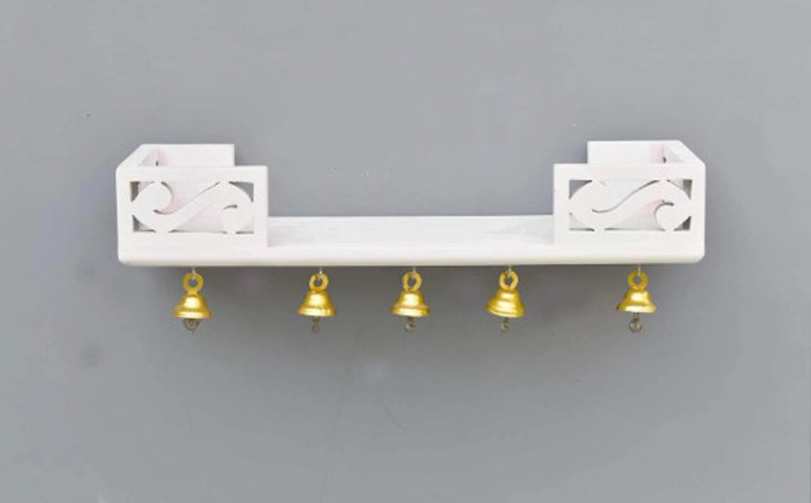 Wooden Wall Mount Temple for Home,wooden Home Temple/ Pooja Mandir Ghar ...