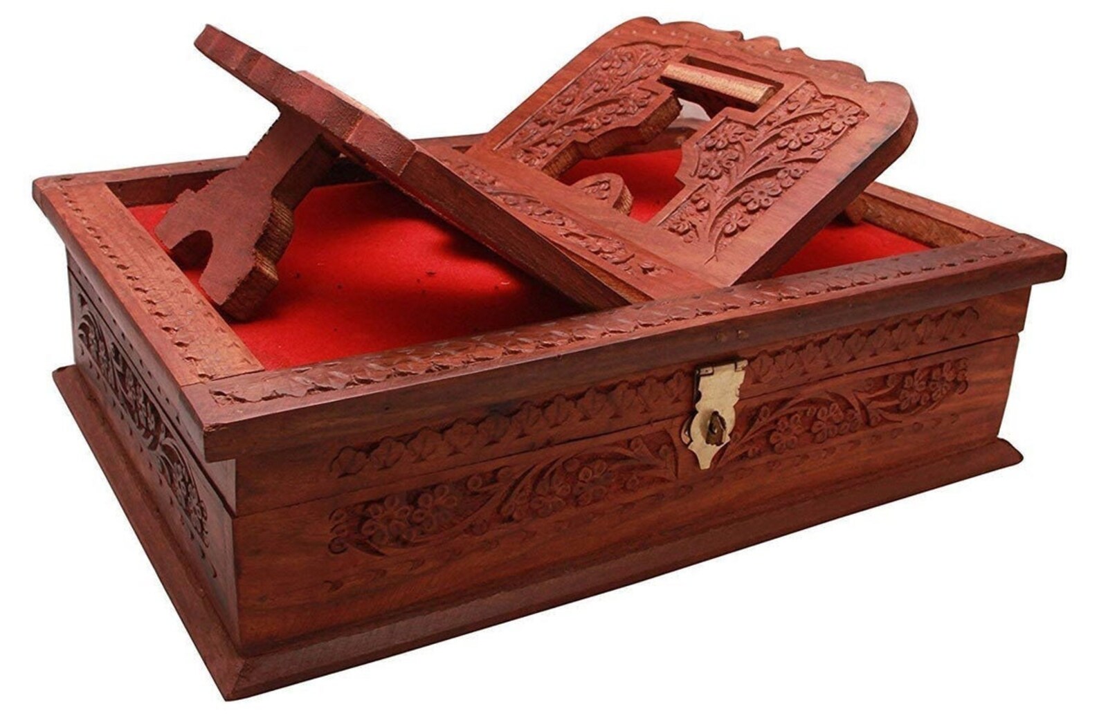 Decorative Holy Book Stand/rehal Box, Geeta, Ramayan and Other Holy ...