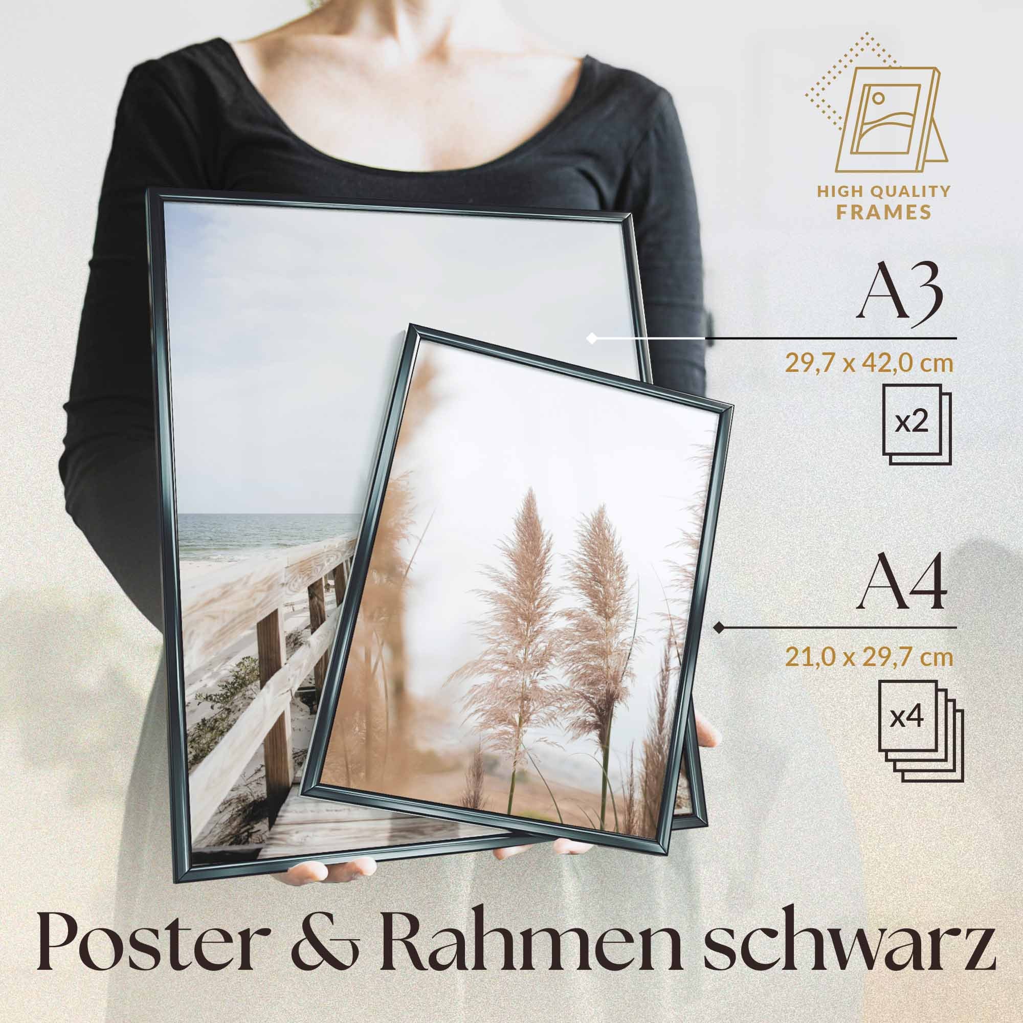 Heimlich® Premium Poster Set Bilder Wohnzimmer Wandbilder - Etsy.de