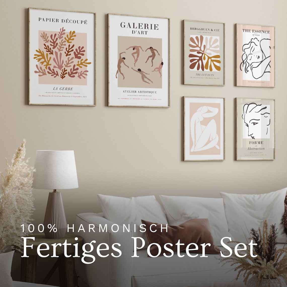 Heimlich® Premium Poster Set Bilder Wohnzimmer Wandbilder - Etsy