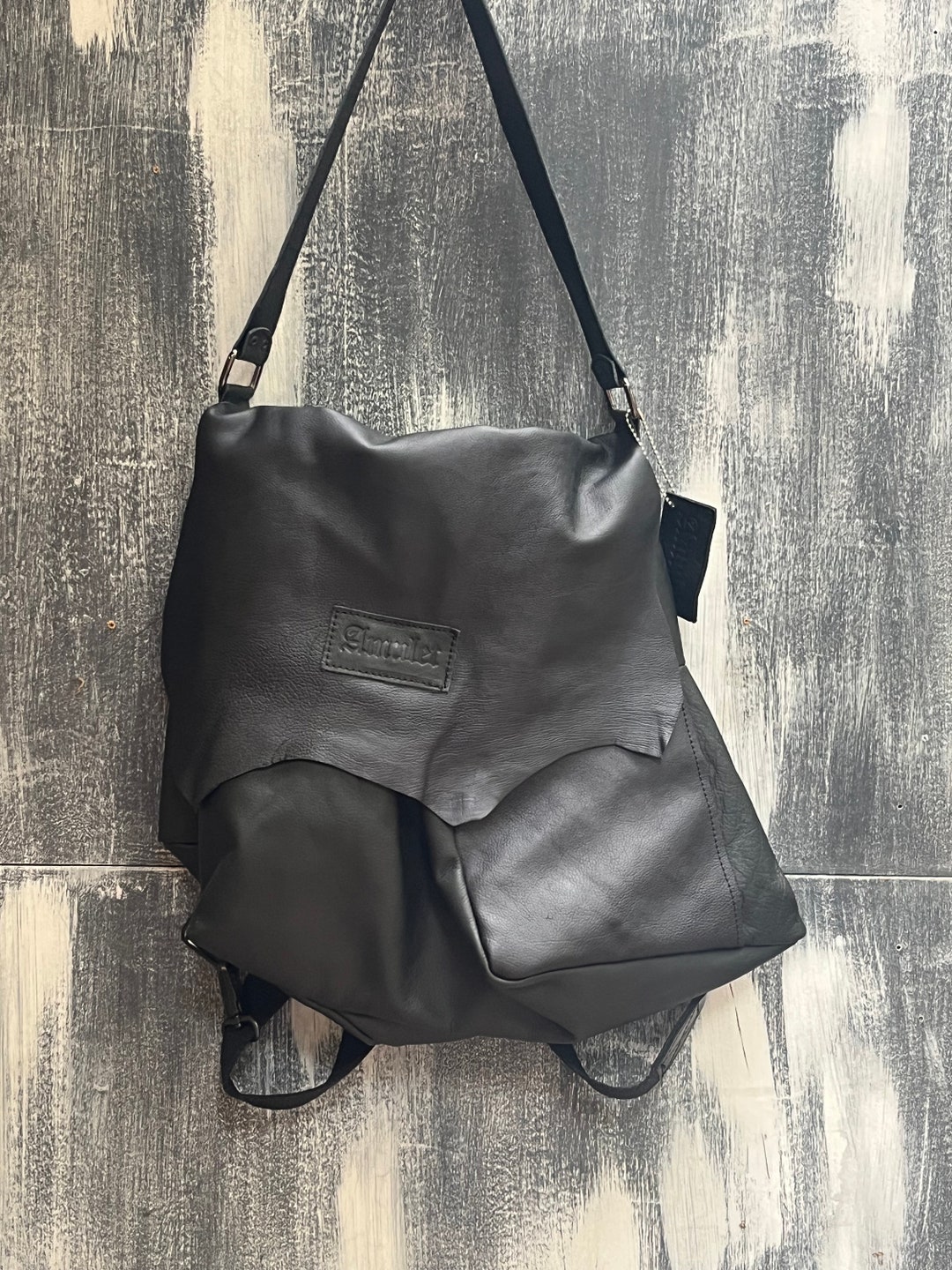 Leather Backpack in 3 Colours, High Quality Shoulder Bag, Handmade ...