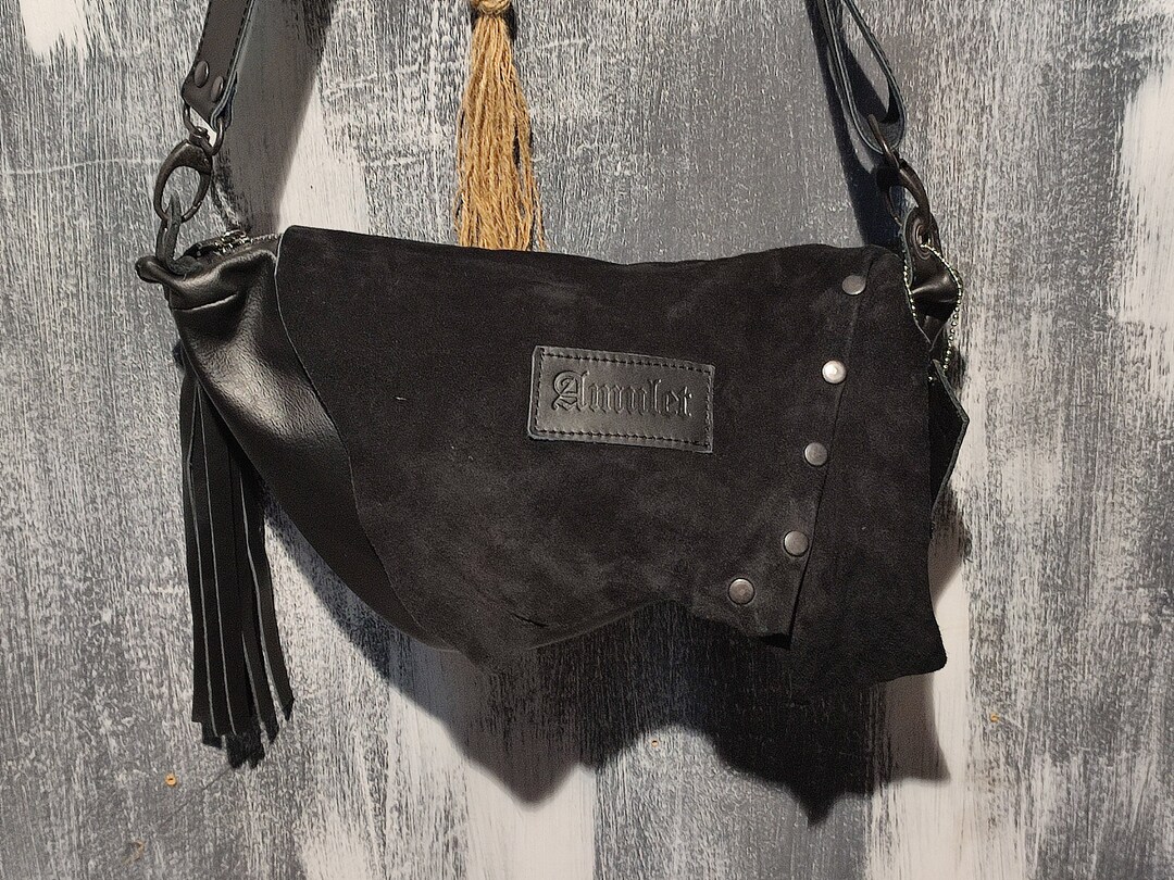 Genuine Leather Black Shoulder Decorative Caps, High Quality Soft ...