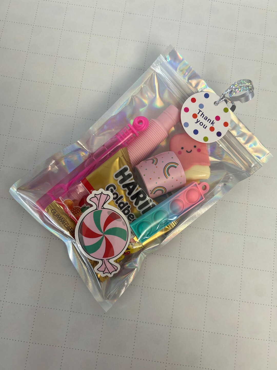 Prefilled Candy Bags, Kids Birthday Party, Girls Birthday Party, Kids ...