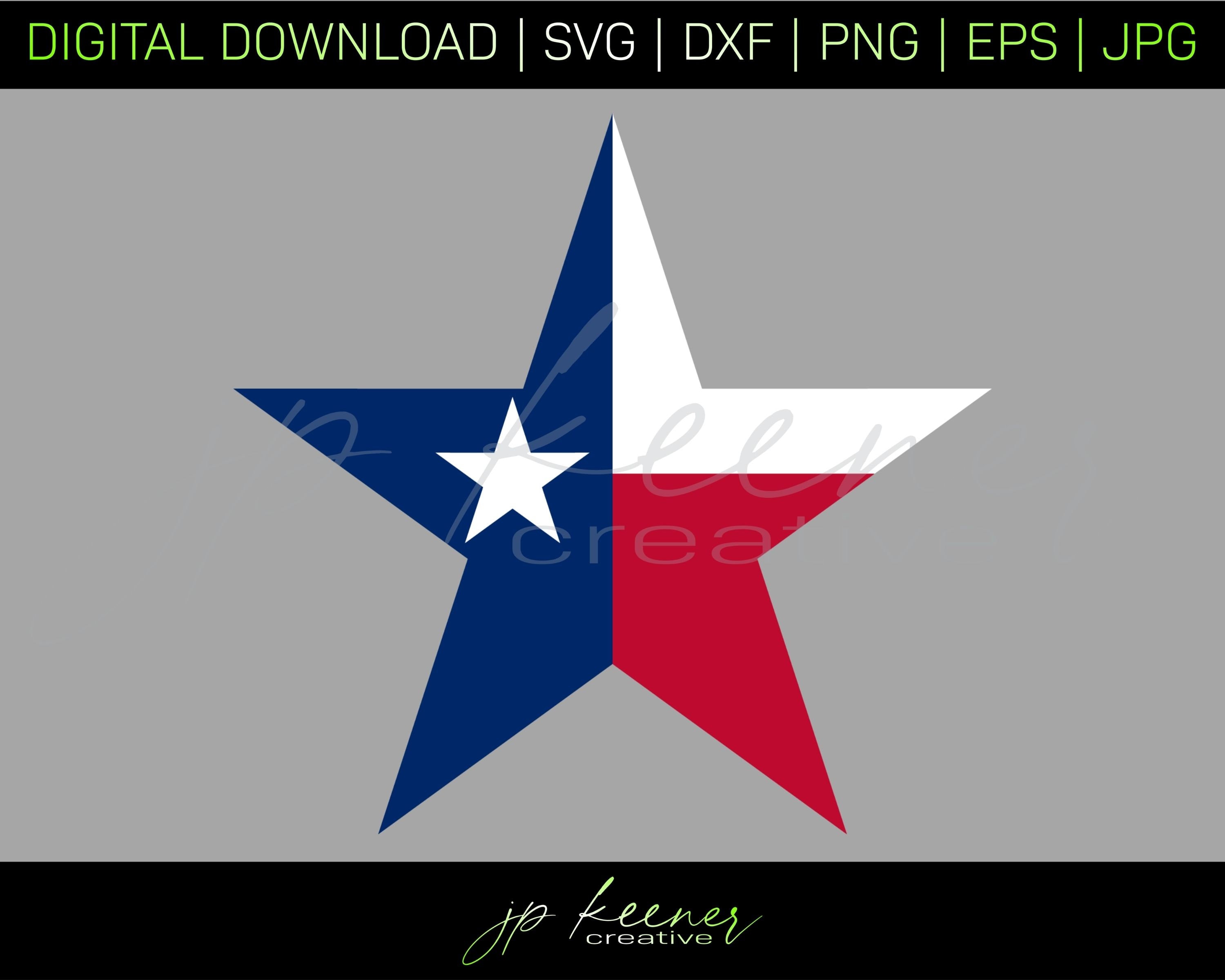 Texas Flag SVG Bundle Texas Flag Cut File Bundle Texas | Etsy