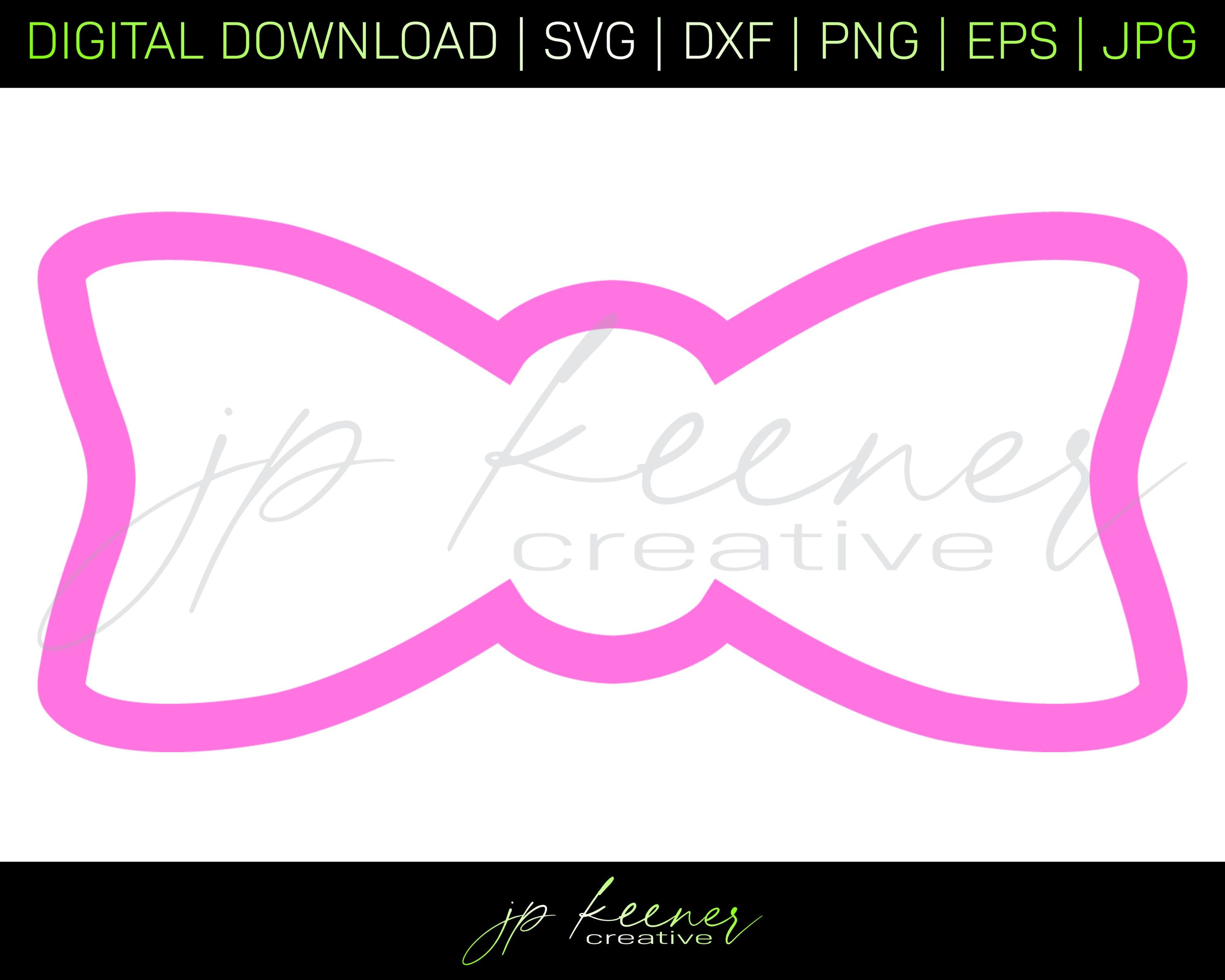 Bow SVG Set Bow Cut Files Bow DXF Set Bow PNG Set - Etsy