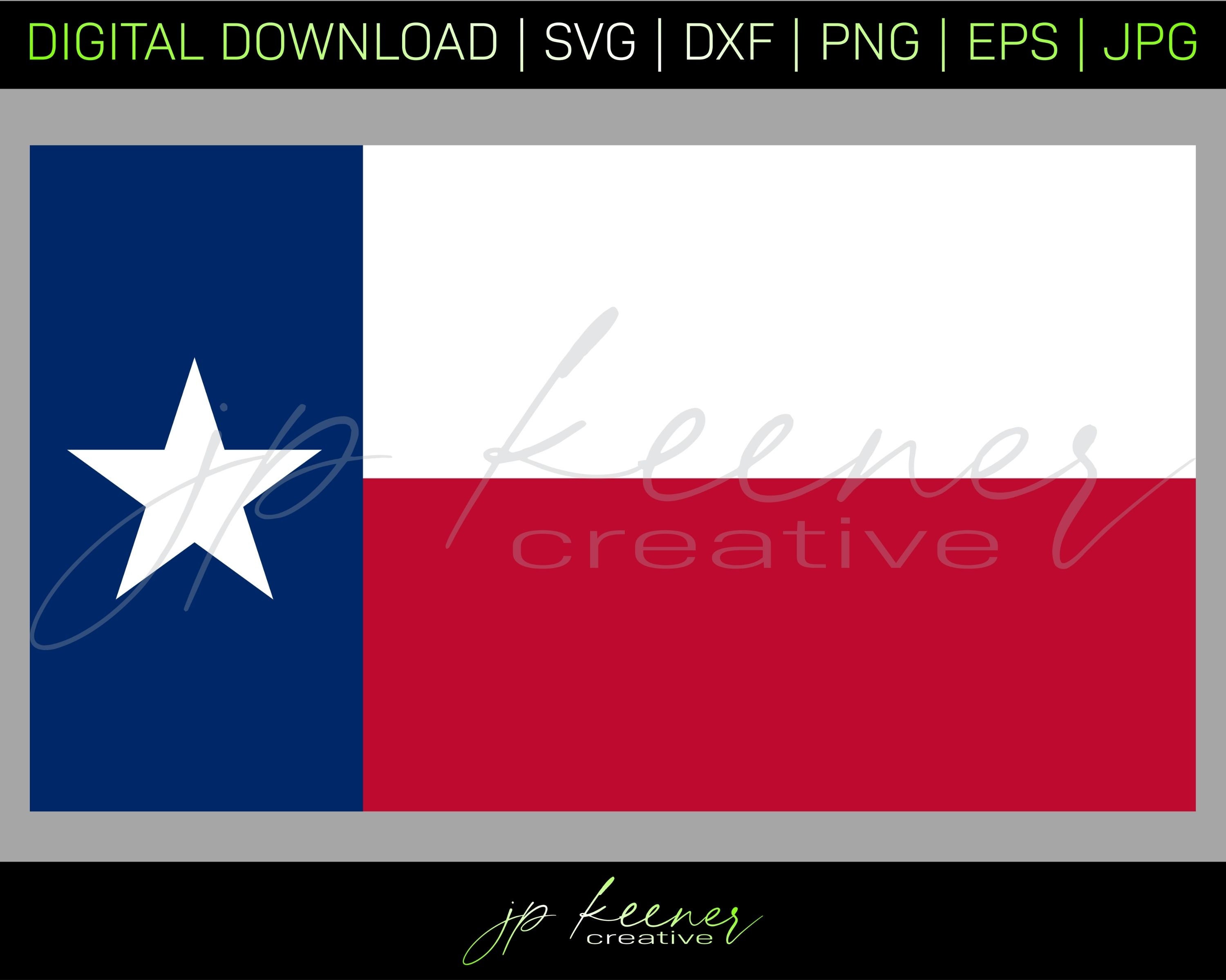Texas Flag SVG Set Texas Flag Cut Files Texas Flag DXF Set - Etsy Canada
