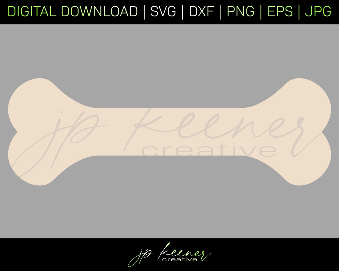 Bone SVG Bone Cut File Dog Bone SVG Dog Bone Cut File - Etsy