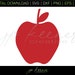 Apple SVG Bundle Apple Cut Files Apple DXF Bundle - Etsy