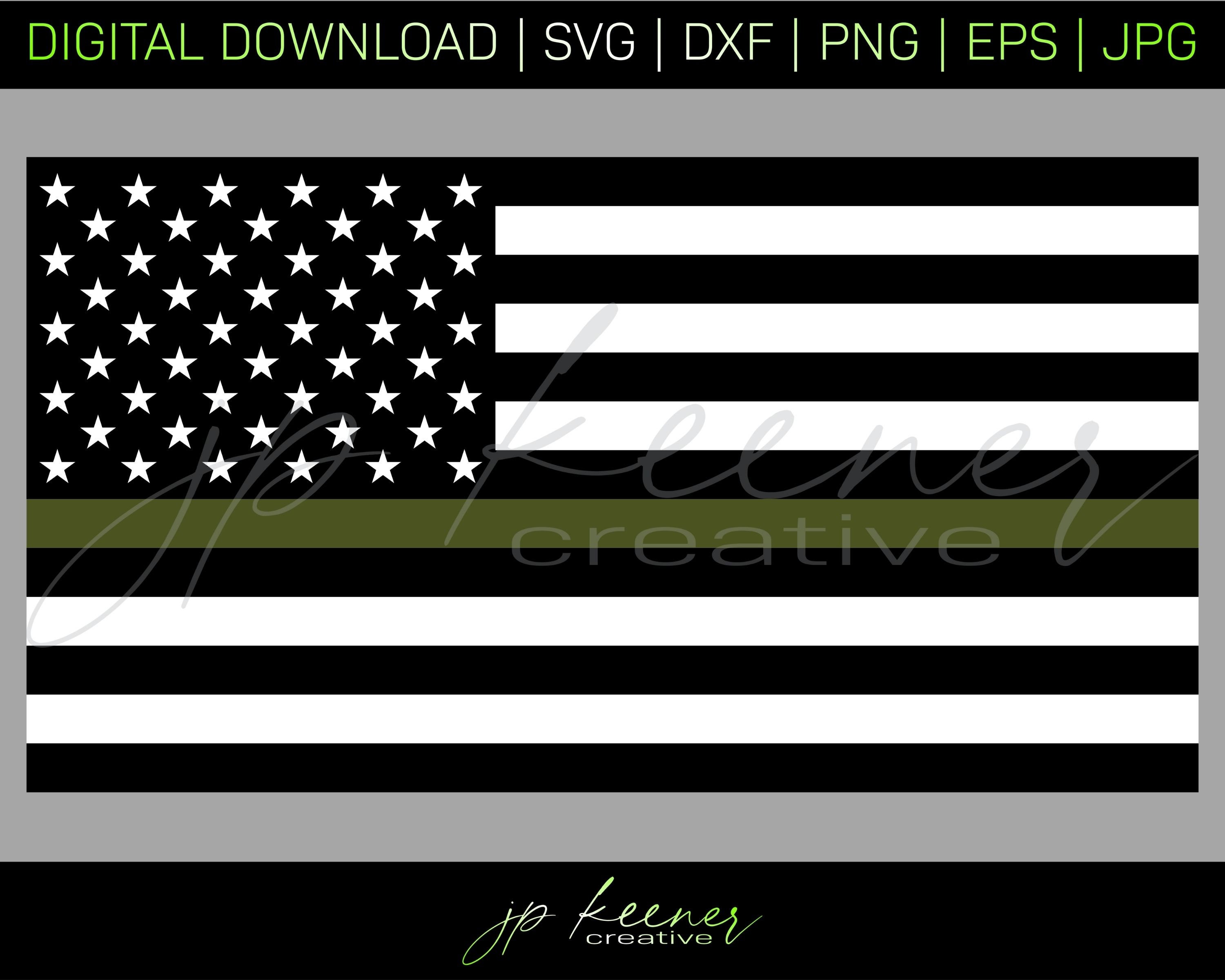 US Flag Military SVG Bundle American Flag Military Cut | Etsy