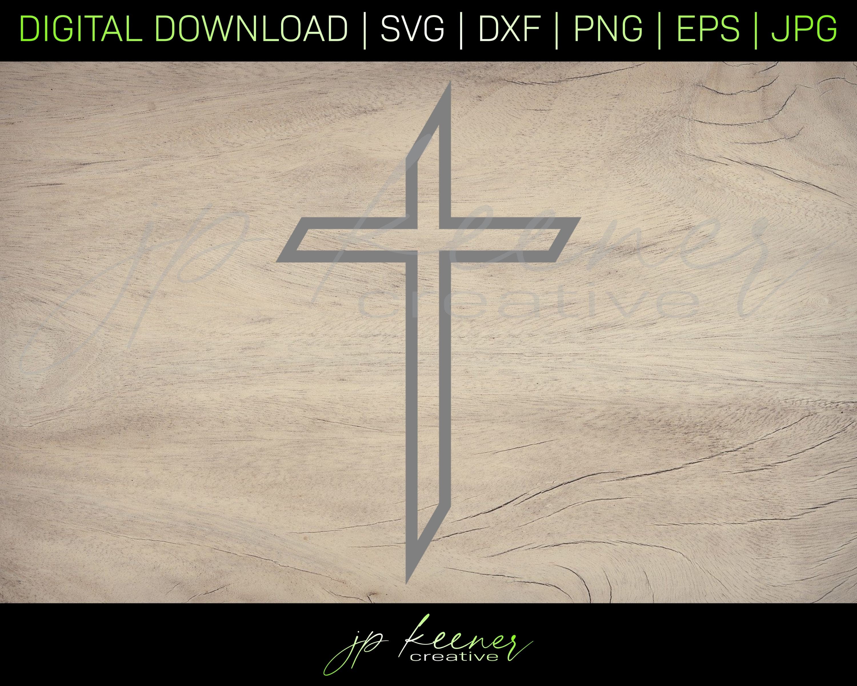 Cross SVG Cross Cut Files Cross DXF Christian SVG - Etsy Hong Kong