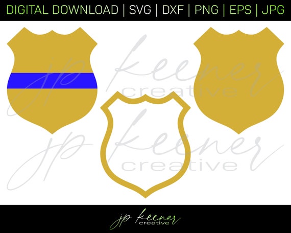 Police Badge SVG Bundle Police Badge Cut Files Police - Etsy