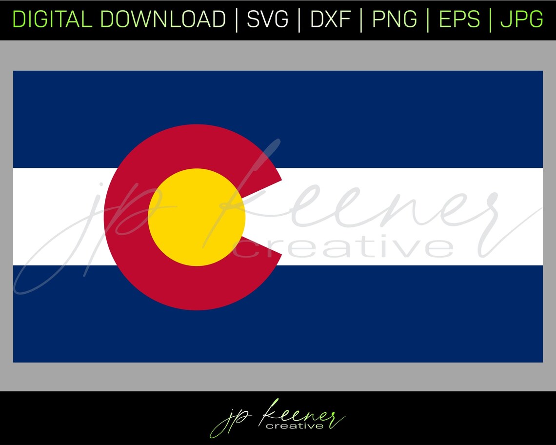 Colorado Flag SVG Bundle Colorado Flag Cut Files Colorado | Etsy