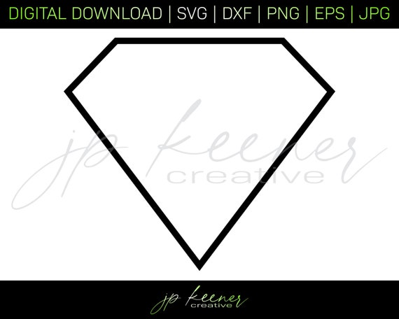 Diamond SVG Diamond Cut Files Diamond DXF Diamond PNG - Etsy