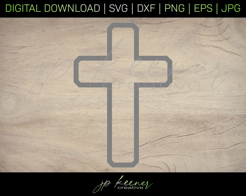 Cross SVG Cross Cut Files Cross DXF Christian SVG - Etsy