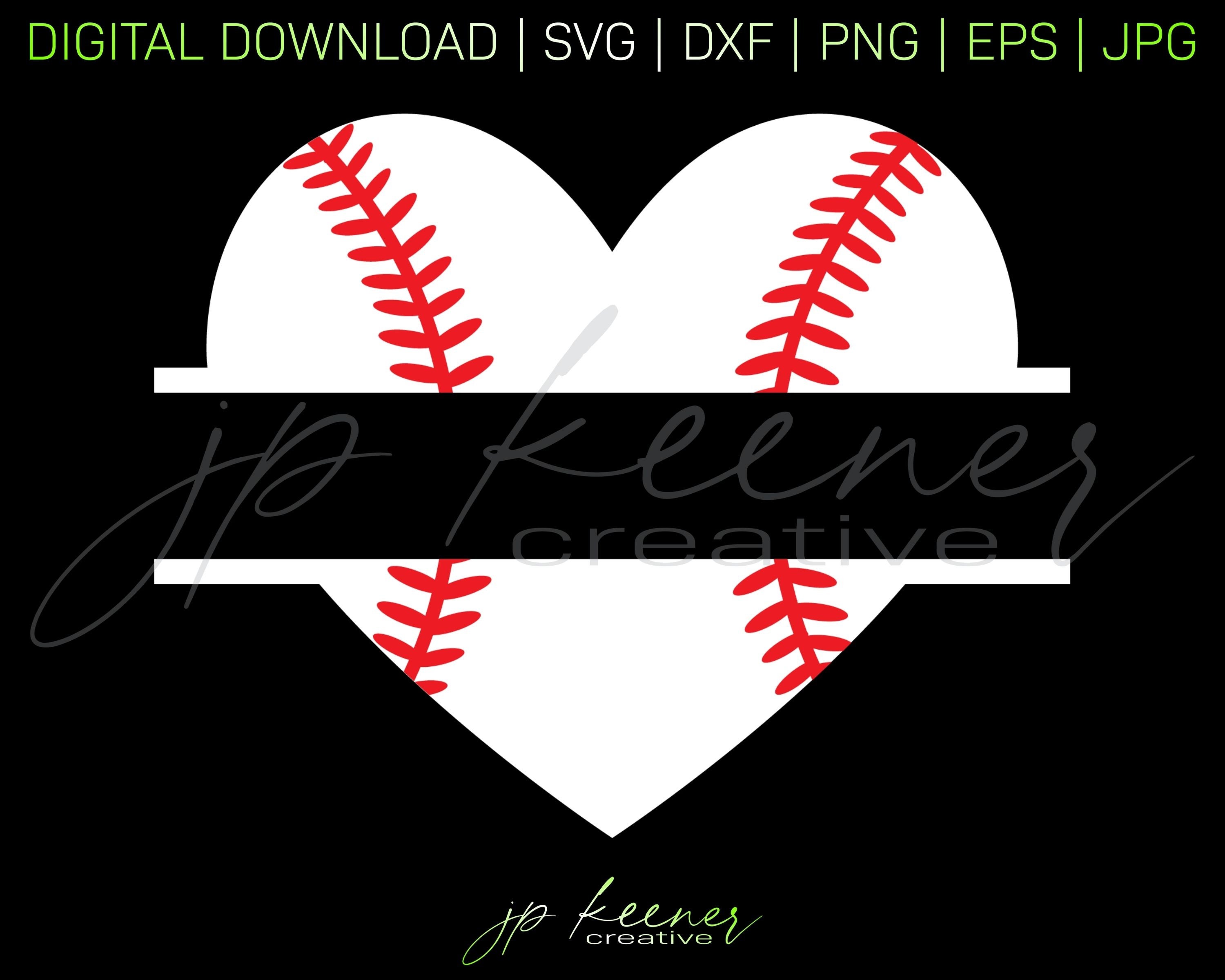 Split Baseball SVG Bundle Split Baseball Cut Files Split - Etsy