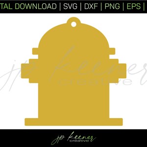 Pet ID Tag Fire Hydrant SVG Pet Tag Cut Files Dog Tag | Etsy