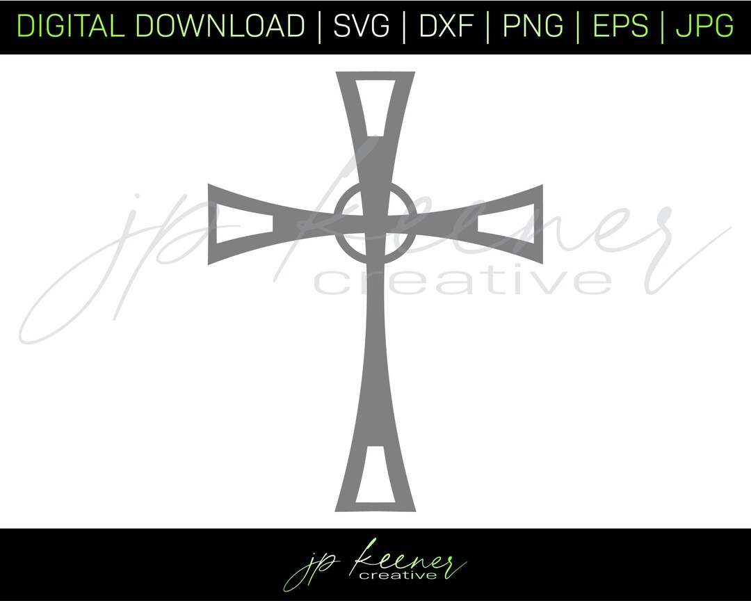 Cross SVG Cross Cut File Cross DXF Christian SVG Religious Cut Files ...