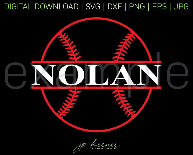 Split Baseball SVG Set Split Baseball Cut Files Split - Etsy