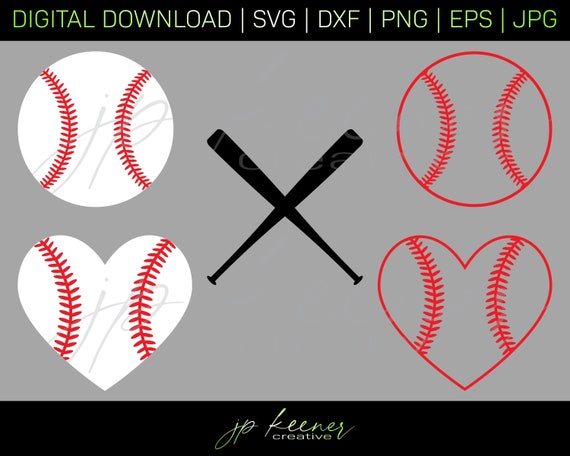 Baseball SVG Bundle Baseball Cut File Bundle Baseball DXF - Etsy