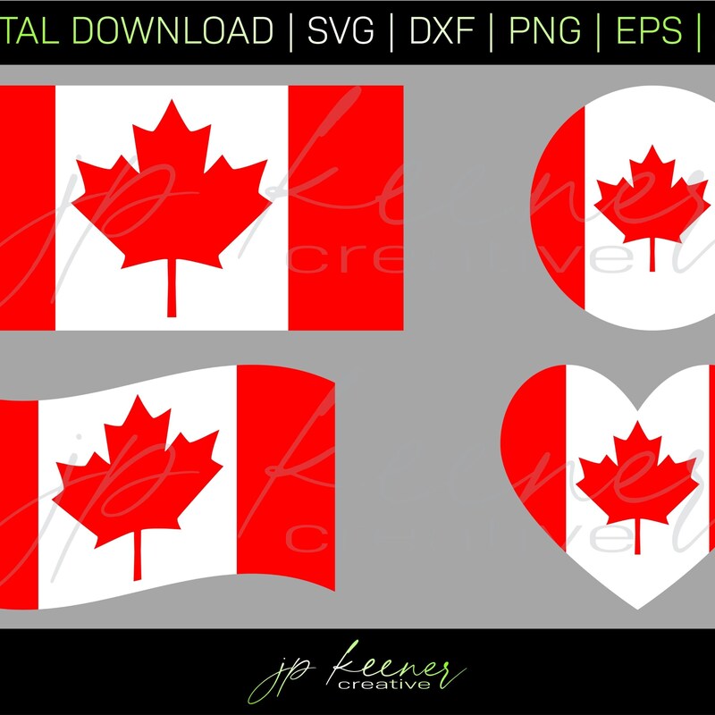 Canadian Flag - Etsy